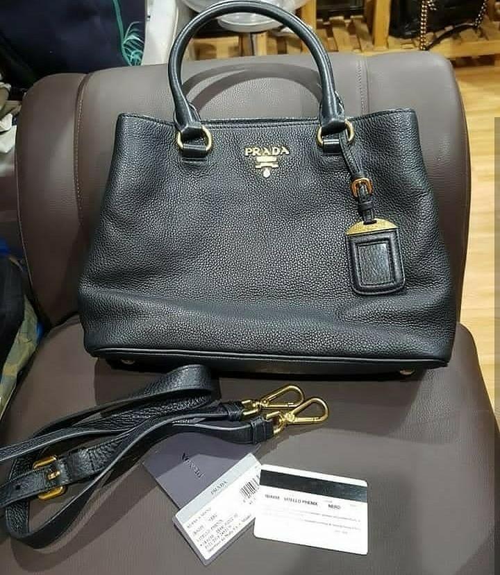 Prada two way bag, Women's Fashion, Bags & Wallets, Cross-body Bags on ...