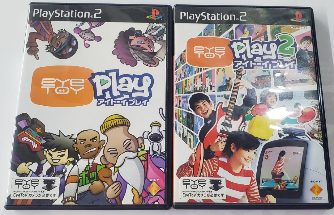 二手PS2 Eyetoy Play(第一集+第二集+鏡頭x1)日文 NTSC -J, 電子遊戲, 遊戲機配件, 遊戲週邊商品 - Carousell