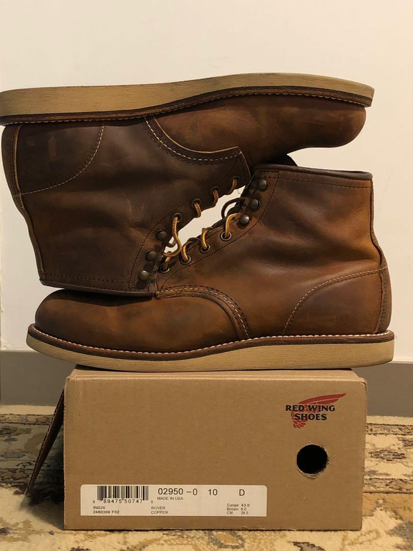 Red Wing Rover 2950, Men's Fashion, Footwear, Boots on Carousell