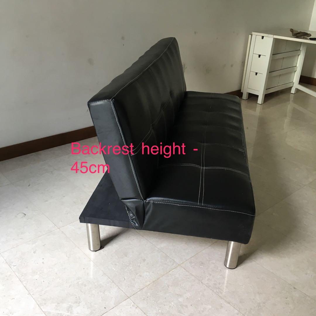 Sofa Bed PVC, Furniture & Home Living, Furniture, Sofas on Carousell