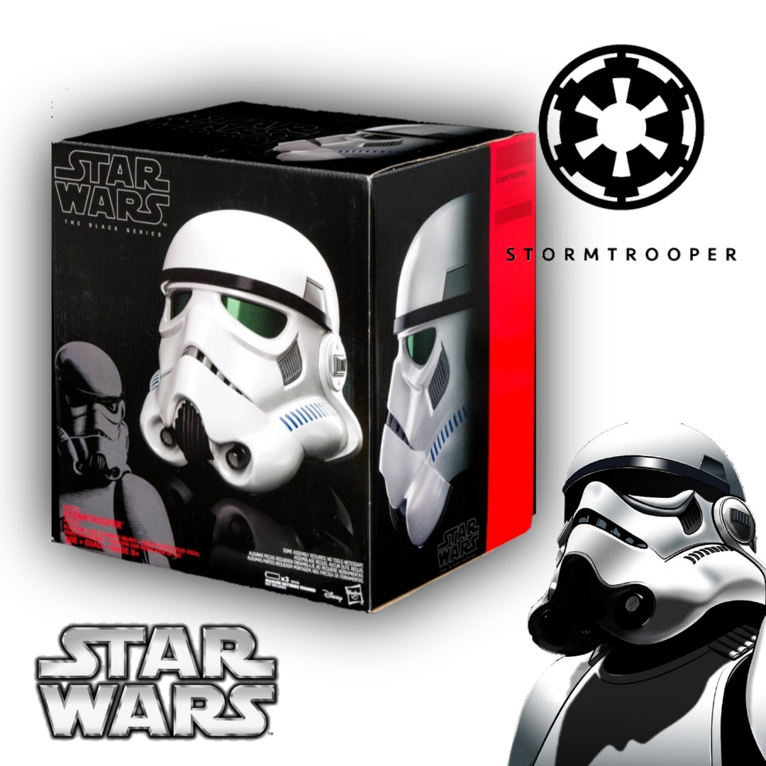 Storm Trooper Imperial Stormtrooper Electronic Voice Changer Helmet ...