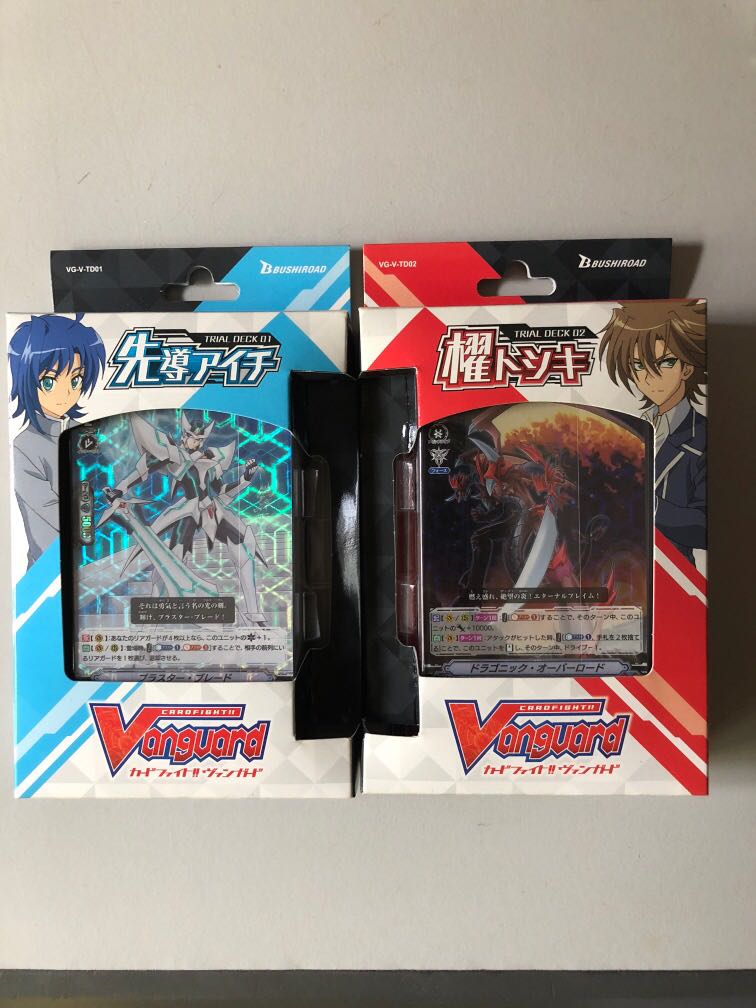 Vanguard V-TD01 V-TD02 trial decks, Hobbies & Toys, Toys & Games on Carousell