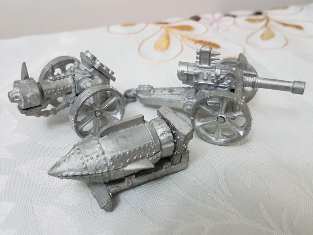 Warhammer 40K Ork Mek Gun Rocket Lobba + Grot Crew Metal OOP, Hobbies ...