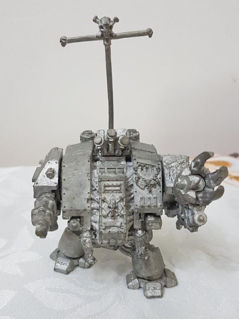 Warhammer 40K Space Wolves Dreadnought Bjorn Fell-Handed Metal OOP ...