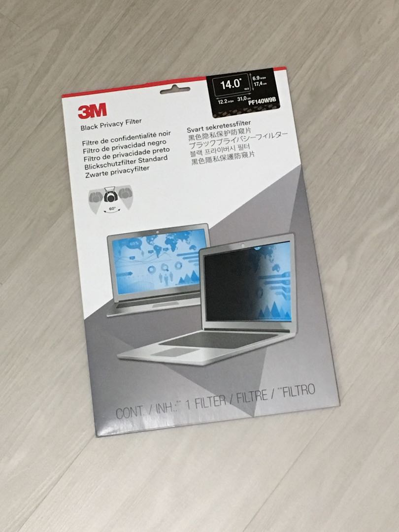 3M Privacy Filter 14”, Computers & Tech, Parts & Accessories, Computer ...