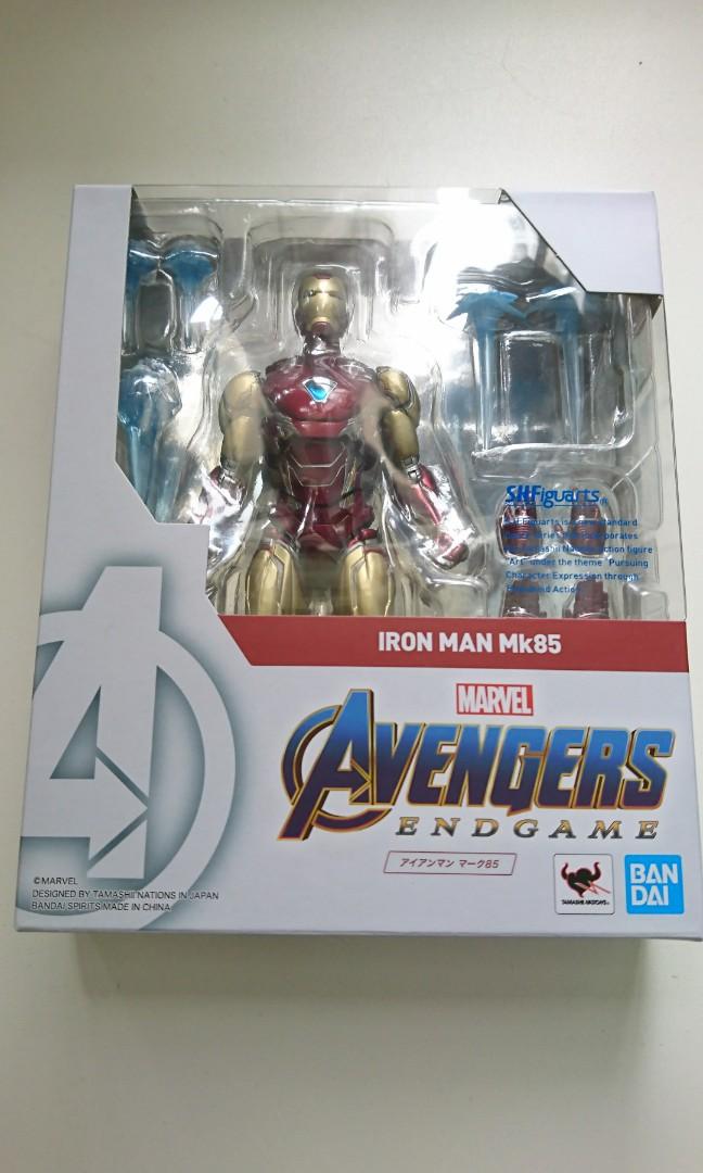 日版 全新 SHF IRON MAN MK 85 IRONMAN END GAME ENDGAME, 興趣及遊戲, 玩具 & 遊戲類 - Carousell