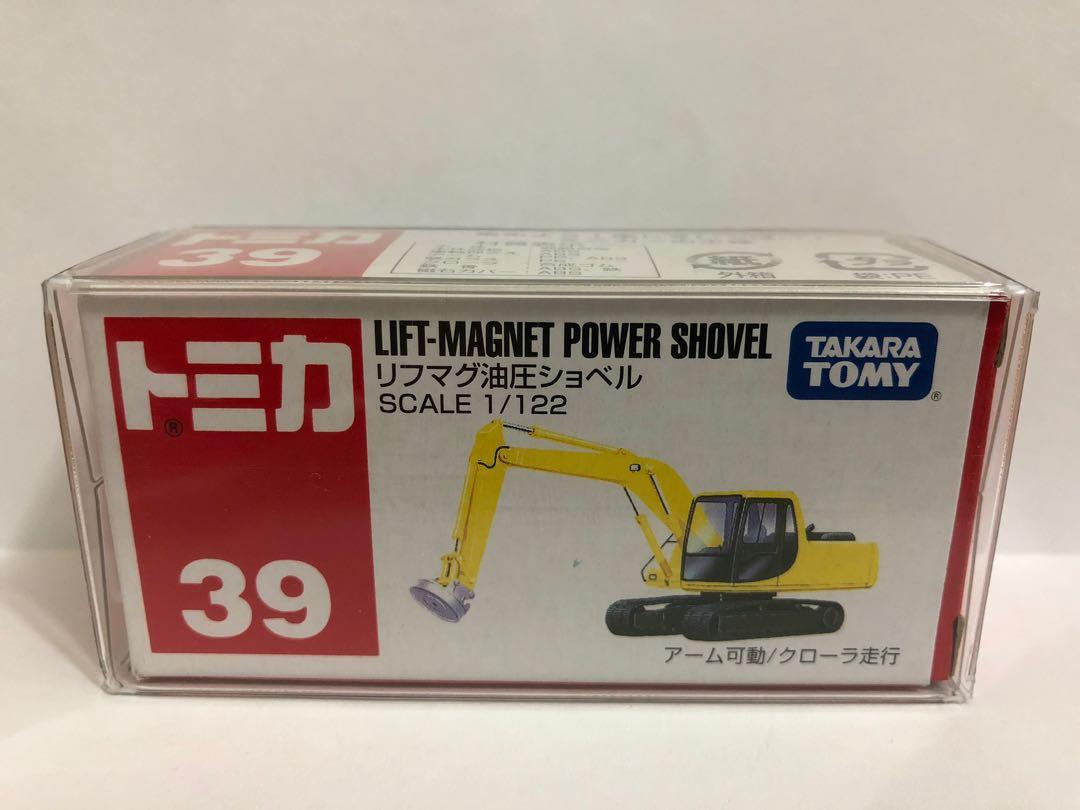 絕版 Takara Tomy Tomica 39 Lift-Magnet Power Shovel 車仔 (Made In China 中國製), 興趣及遊戲, 玩具 & 遊戲類 ...