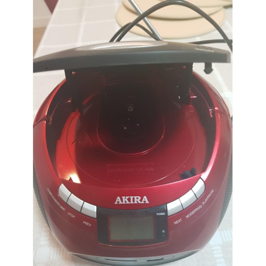 AKIRA RC-921MP Portable CD player, Audio, Portable Music Players on ...