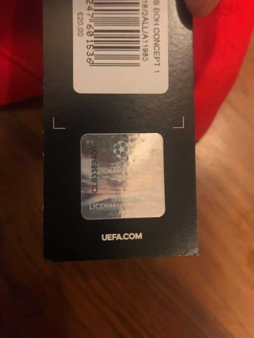 Authentic UCL Liverpool winners (6) cap, Men's Fashion, Watches ...