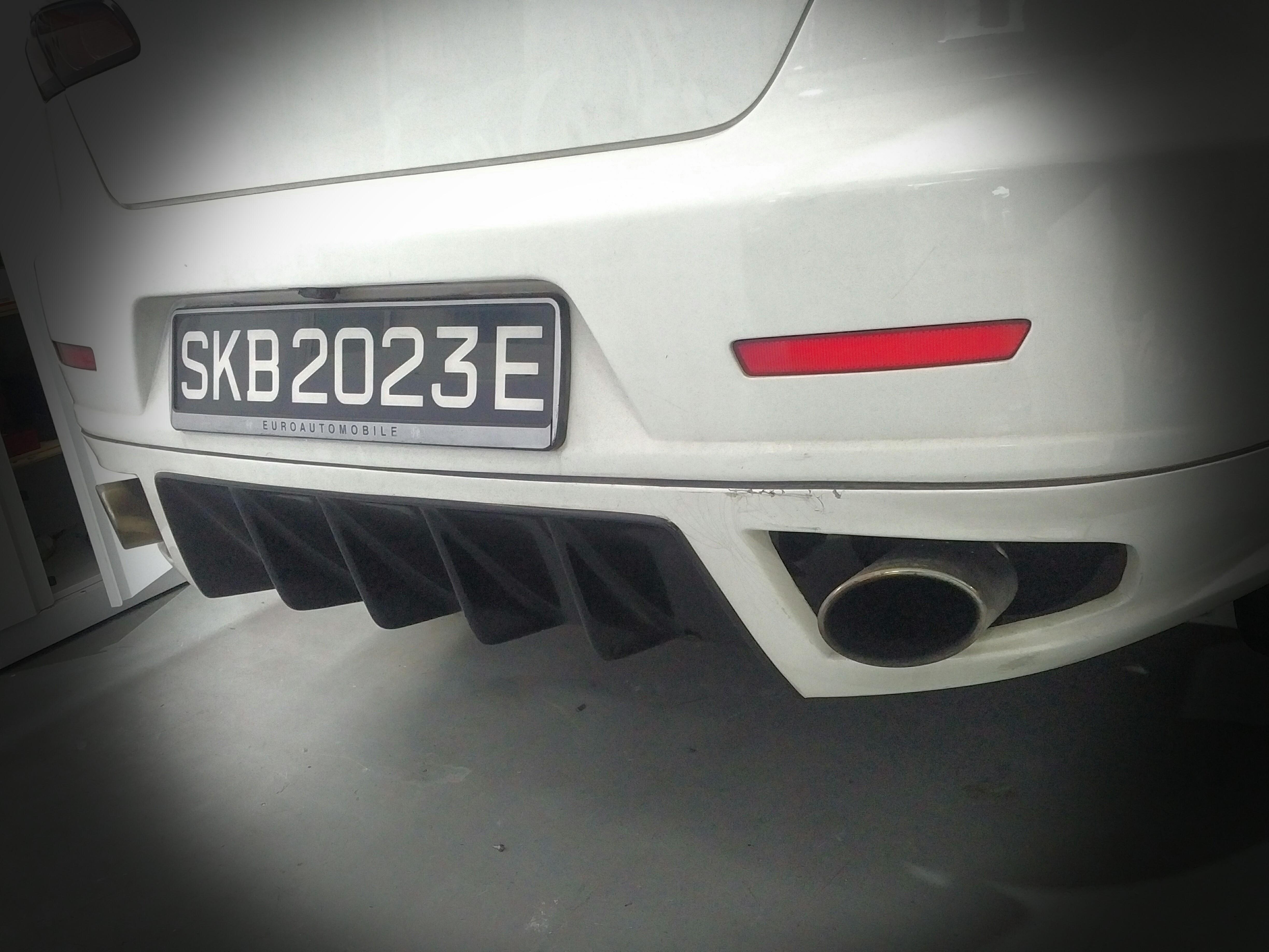 Autodelta Original Rear Diffuser Kit for Alfa Romeo 159, Car ...