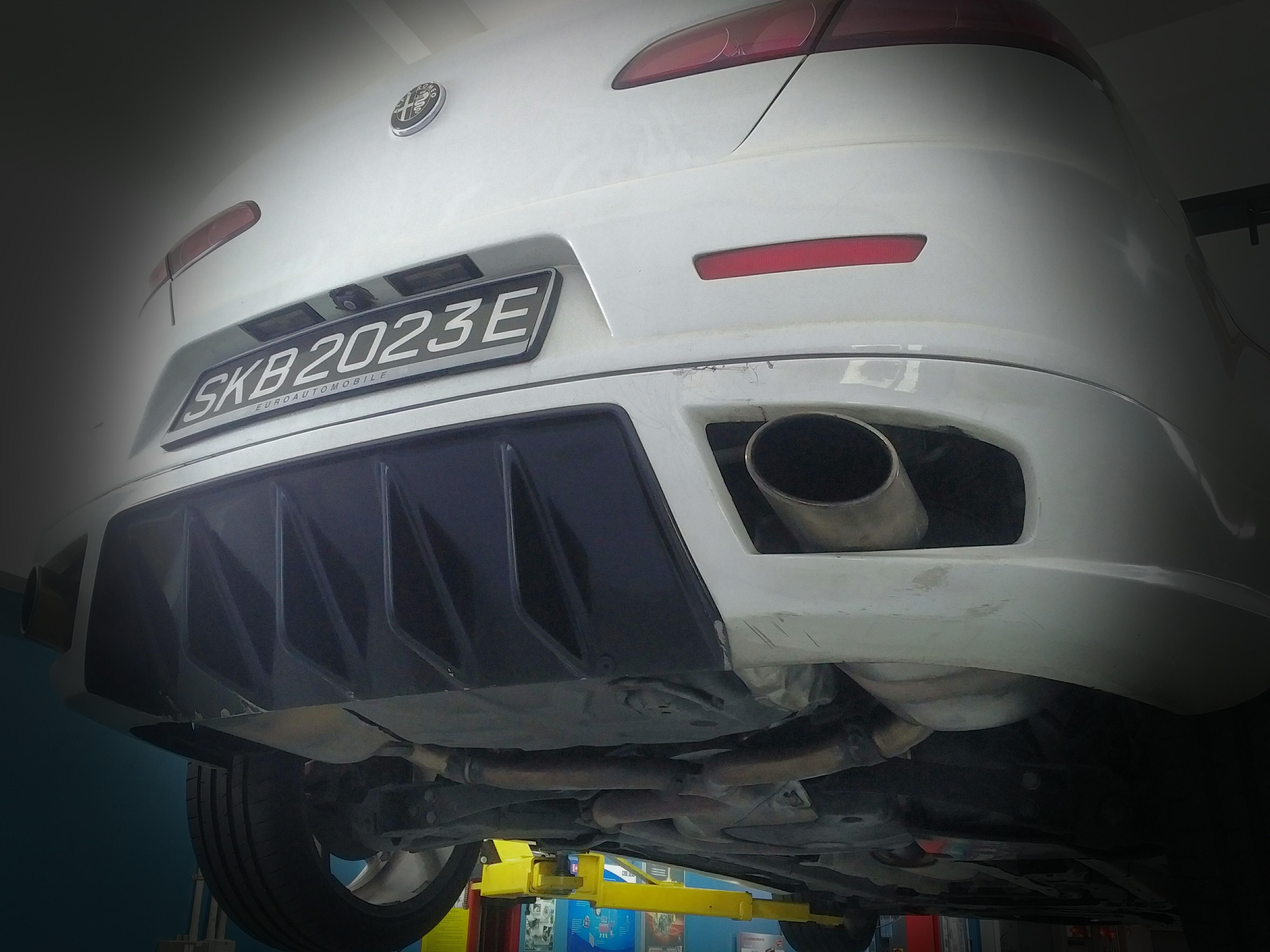 Autodelta Original Rear Diffuser Kit for Alfa Romeo 159, Car ...