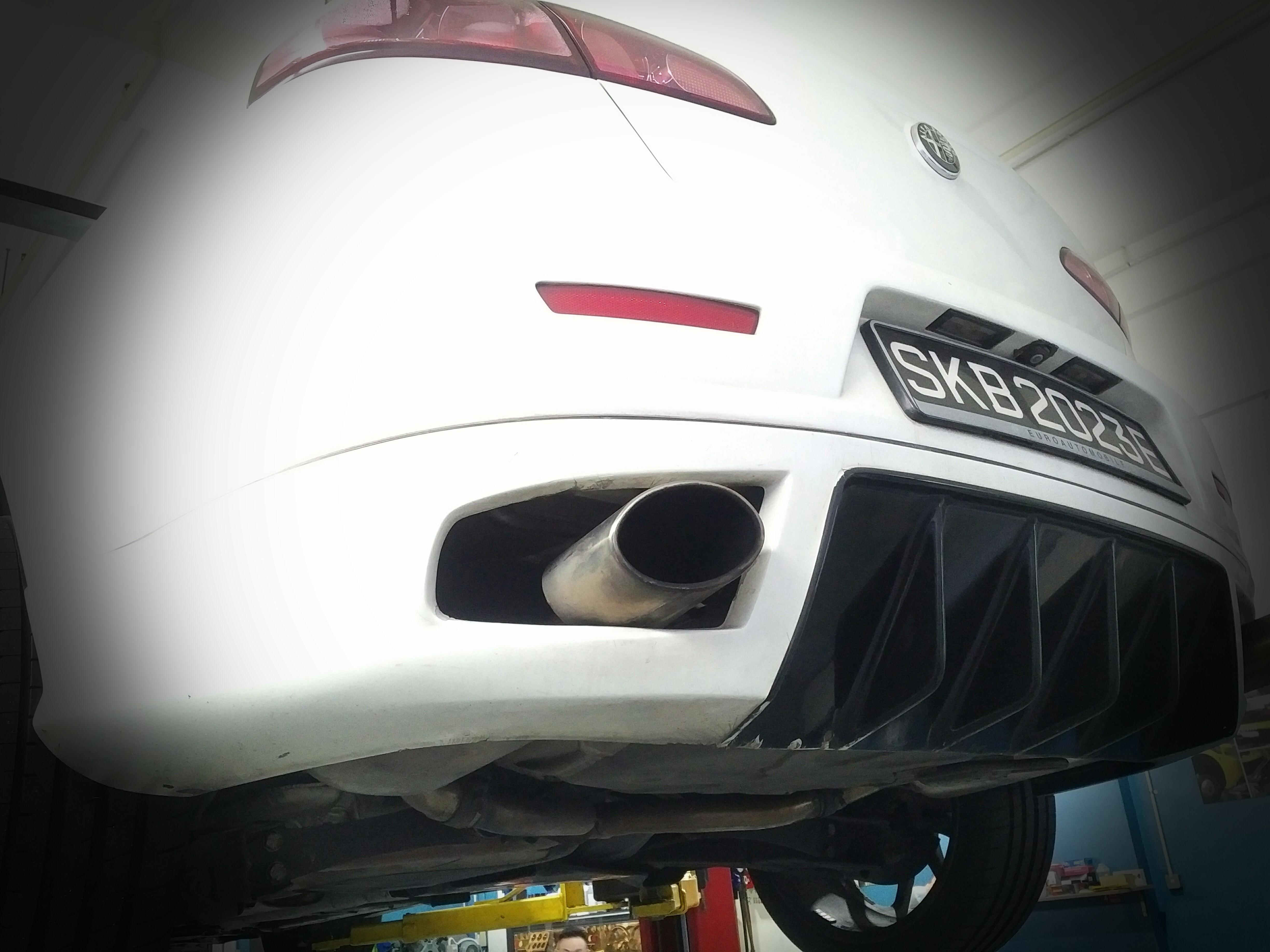 Autodelta Original Rear Diffuser Kit for Alfa Romeo 159, Car ...