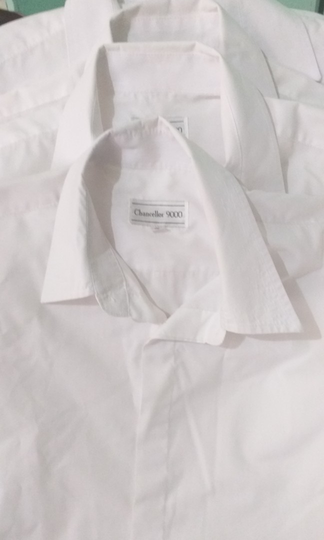 Chancellor 9000 white polo, Men's Fashion, Tops & Sets, Sleep and ...