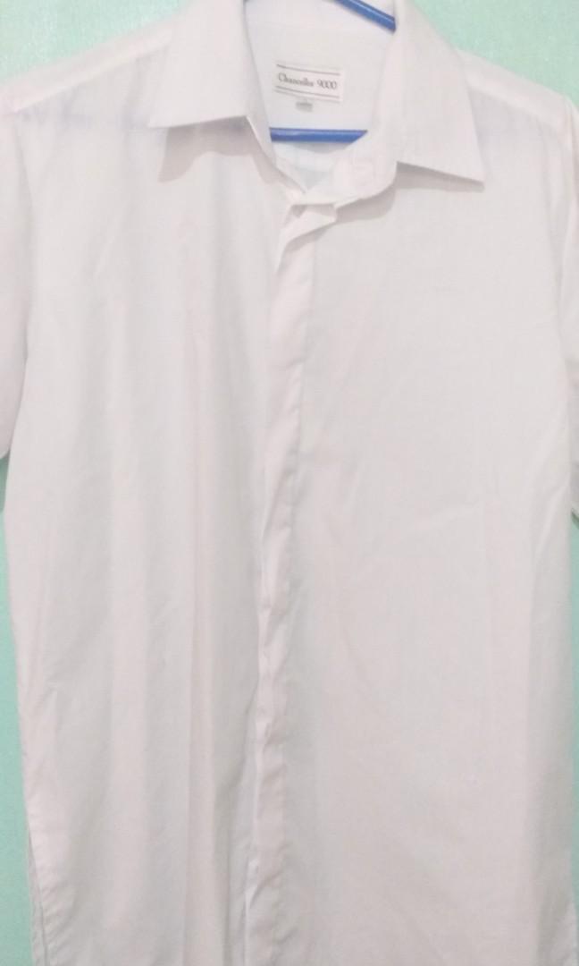 Chancellor 9000 white polo, Men's Fashion, Tops & Sets, Sleep and ...
