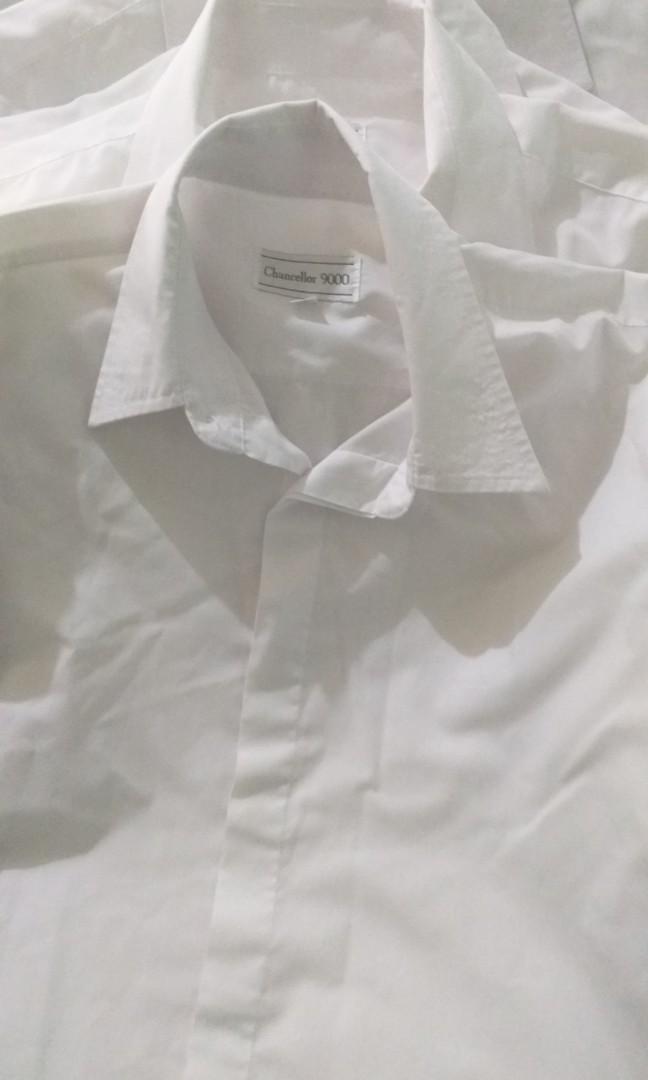 Chancellor 9000 white polo, Men's Fashion, Tops & Sets, Sleep and ...