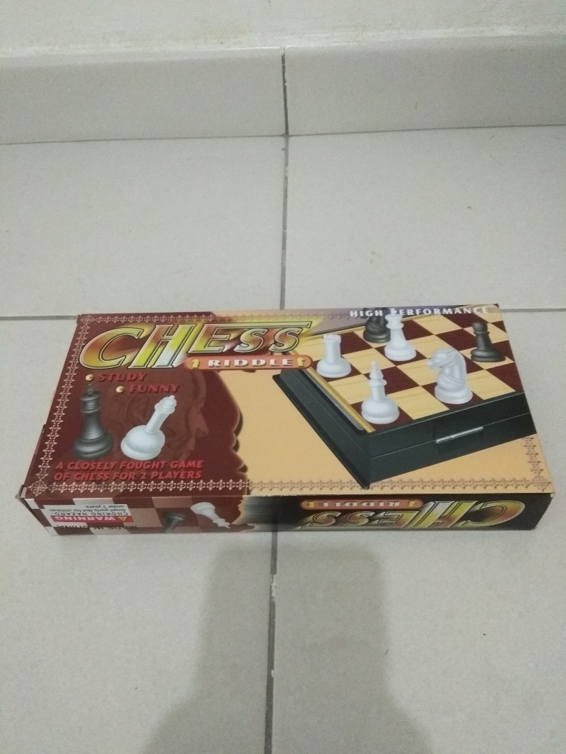Chess Riddle, Hobbies & Toys, Toys & Games on Carousell