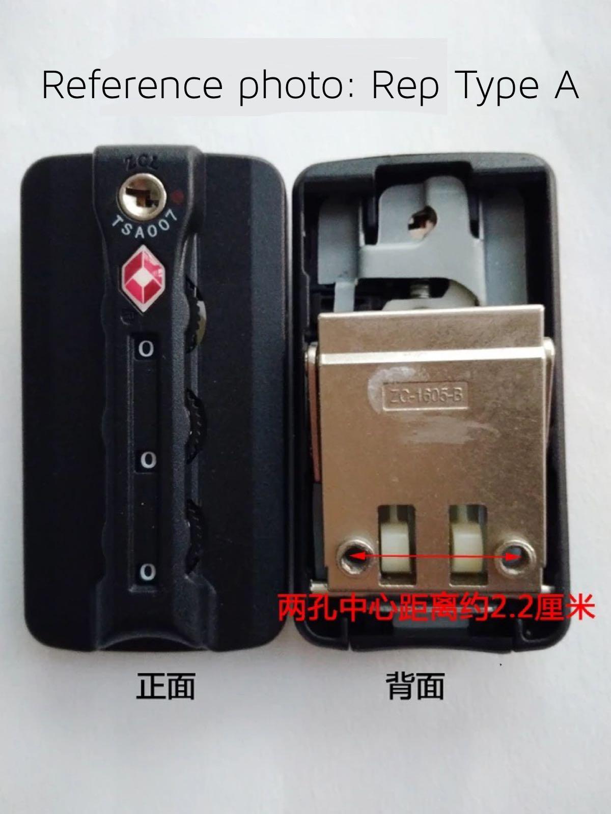 Compatible Rimowa TOPAS Stealth Black TSA TSA007 Luggage Lock - Set of ...