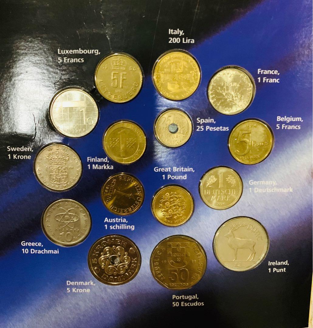 Europe's Final National Coins: A new era of European unity Collectibles ...