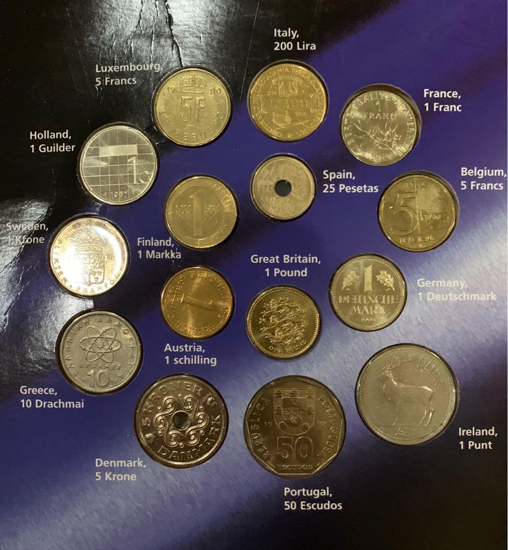 Europe's Final National Coins: A new era of European unity Collectibles ...