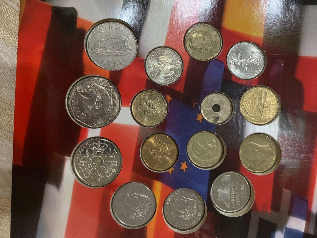 Europe's Final National Coins: A new era of European unity Collectibles, Hobbies & Toys ...