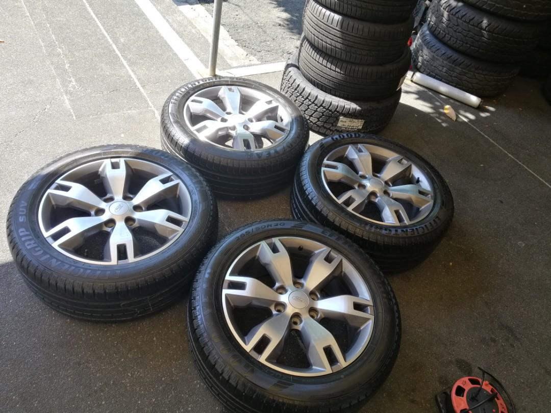 Ford Everest Titanium Stock Mags and Tires, Car Parts & Accessories on ...