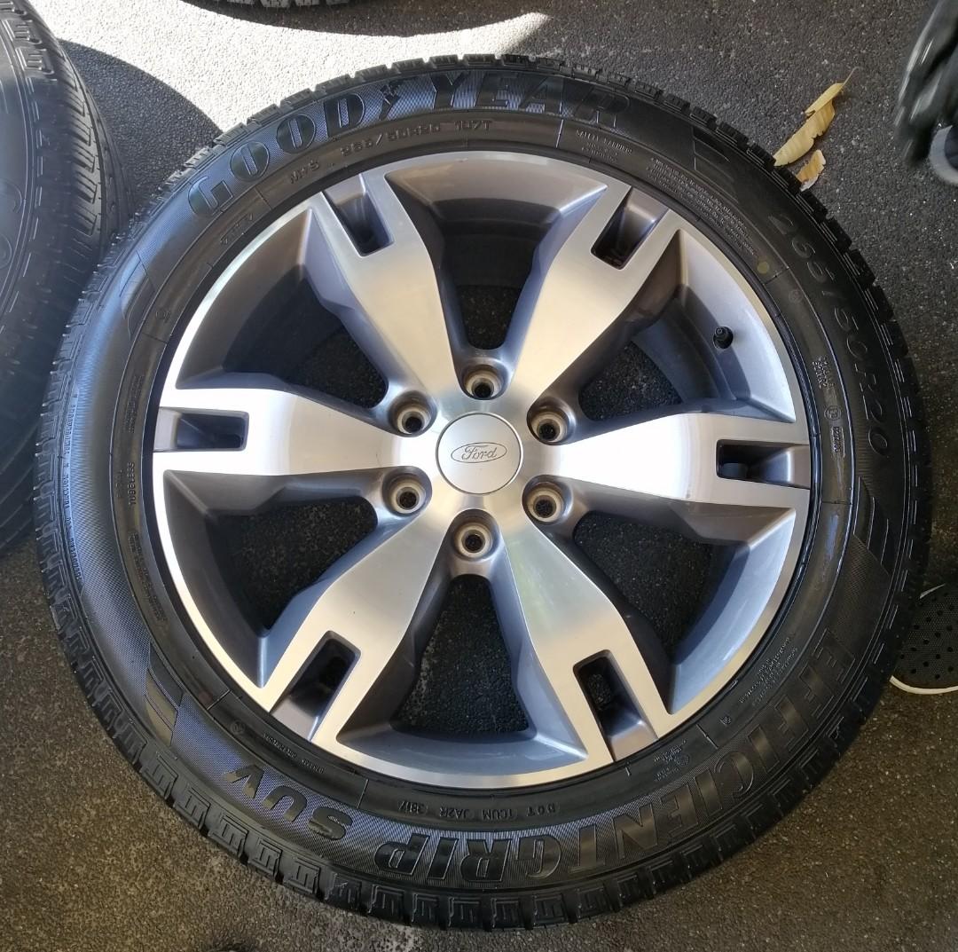 Ford Everest Titanium Stock Mags and Tires, Car Parts & Accessories on ...