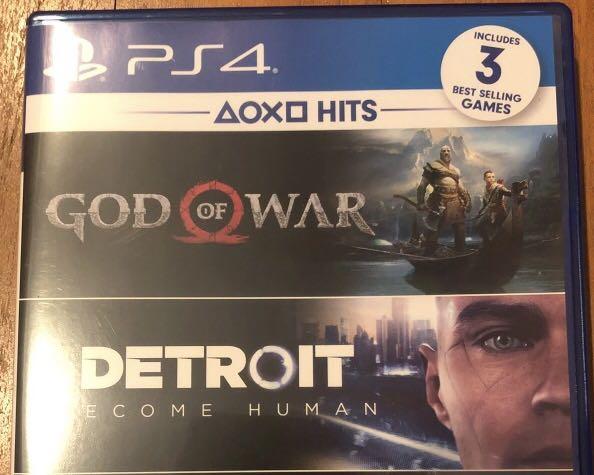 GOD OF WAR & DETROIT BECOME HUMAN BUNDLE, Video Gaming, Video Games ...