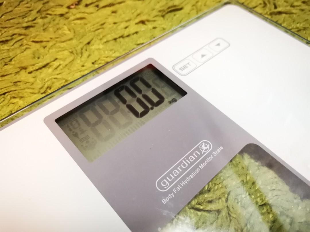 Guardian Body Fat Hydration Monitor Scale at Benjamin Range blog