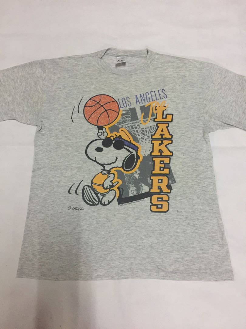 Lakers Snoopy vintage, Men's Fashion, Tops & Sets, Tshirts & Polo ...