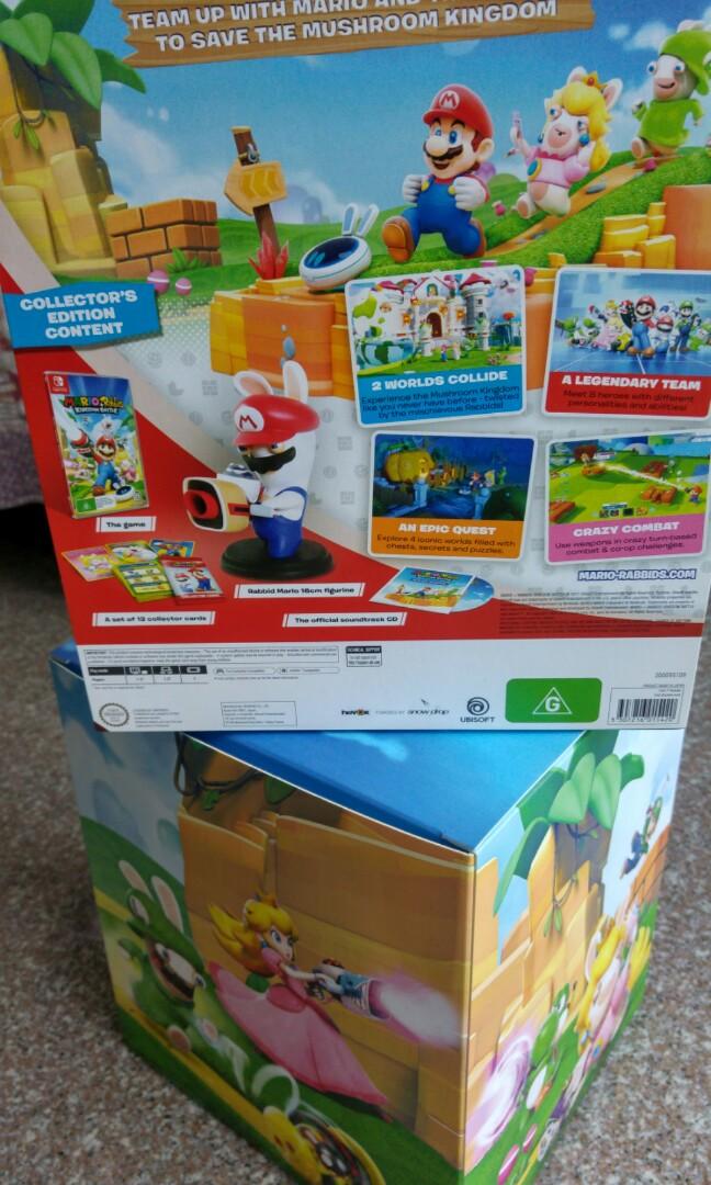 Mario + Rabbids Kingdom Battle Collector's Edition Figure only, Hobbies ...