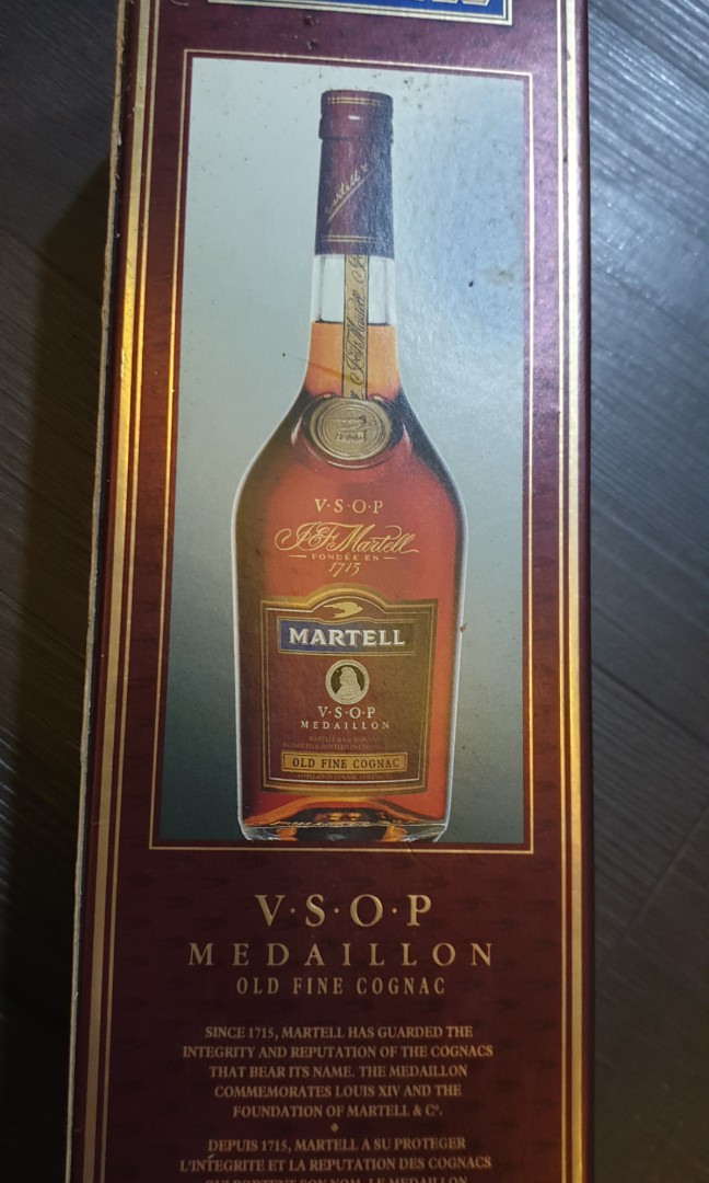 Martell VSOP, Food & Drinks, Alcoholic Beverages on Carousell