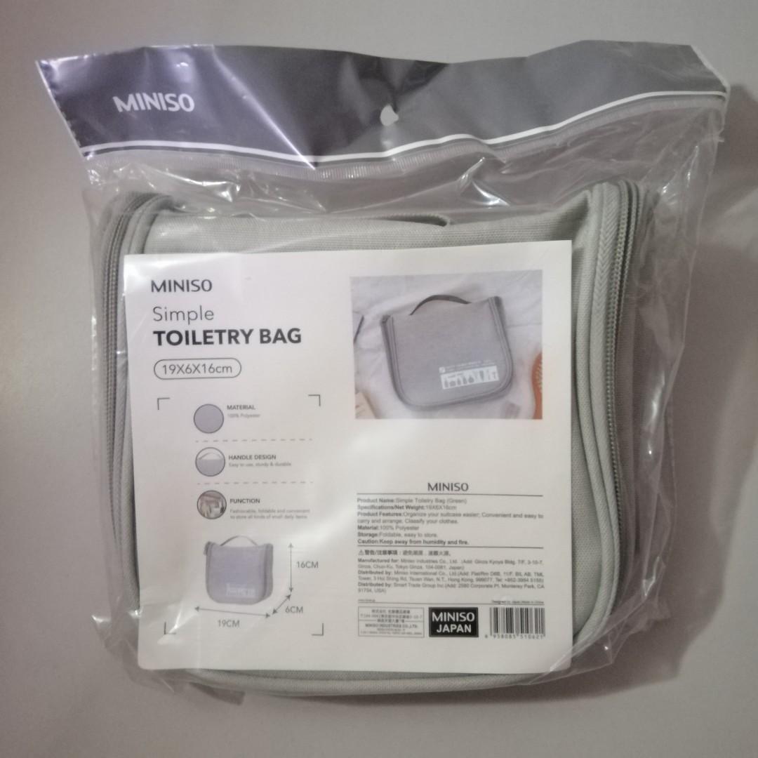Miniso Toiletry Bag, Women's Fashion, Bags & Wallets, Cross-body Bags ...