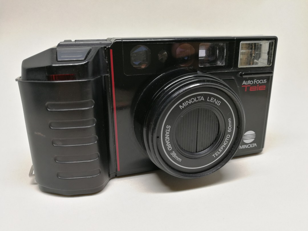 Minolta AF Tele, Photography, Cameras on Carousell