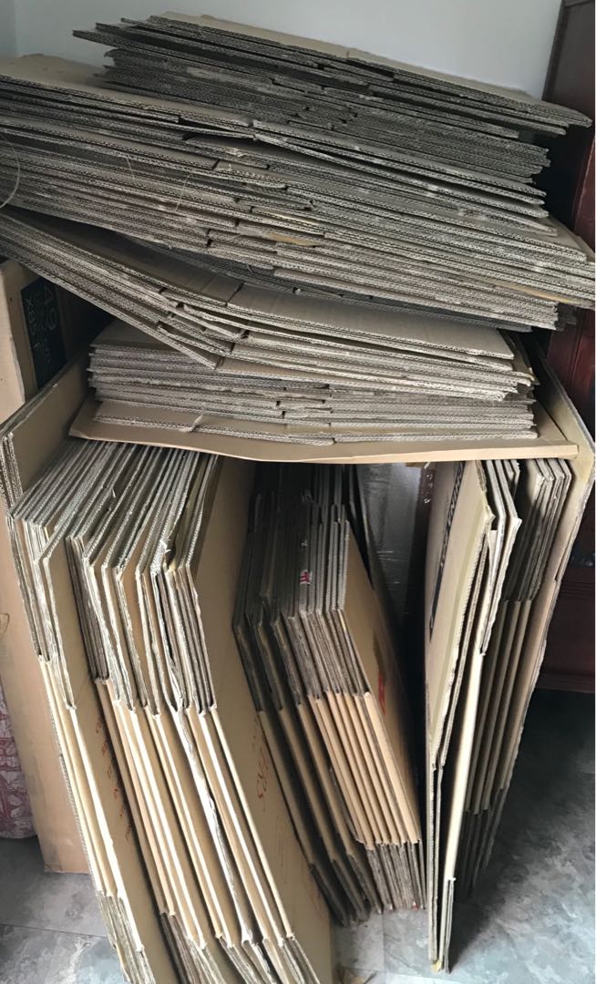 More than 80 carton boxes (used once only), Everything Else on Carousell