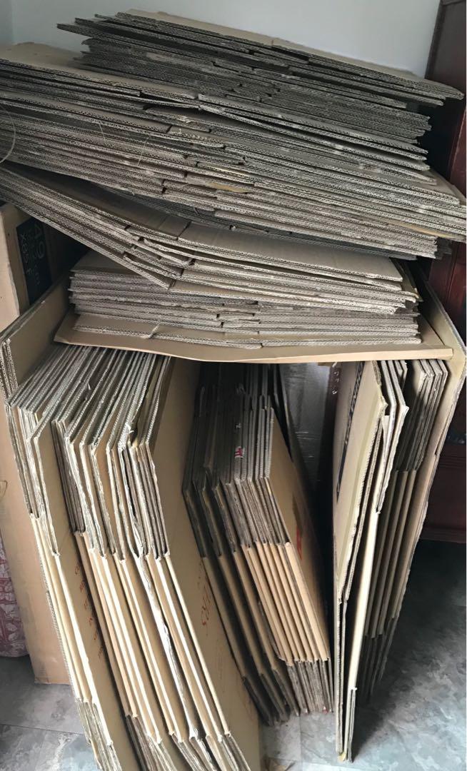 More than 80 carton boxes (used once only), Everything Else on Carousell