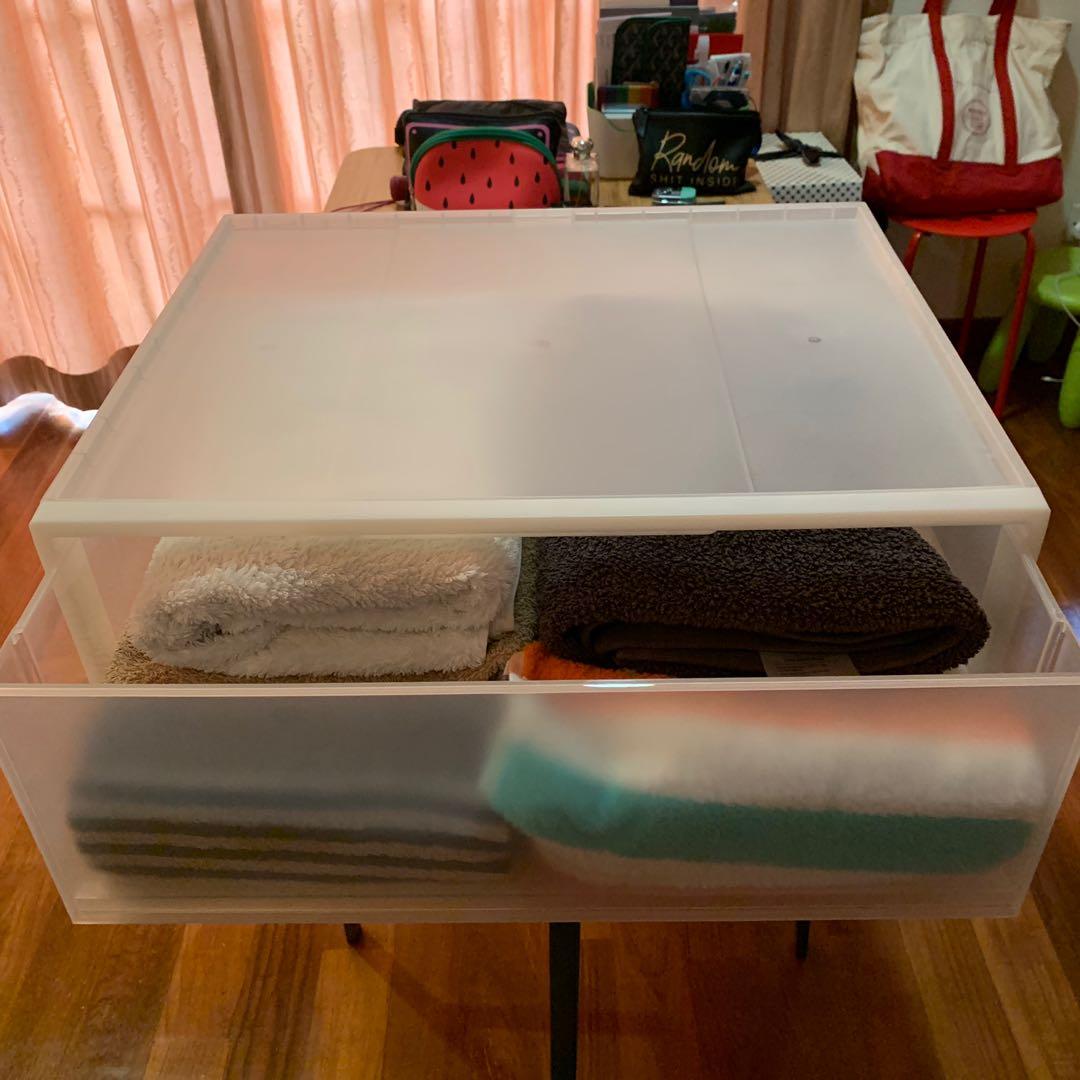 MUJI boxes, Furniture & Home Living, Home Improvement & Organisation ...