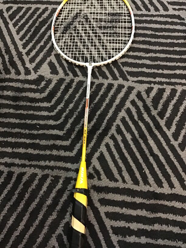 Ninja Badminton Racquet, Sports Equipment, Sports & Games, Racket ...