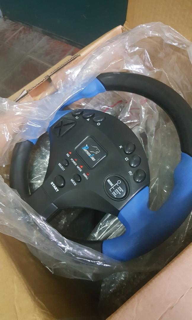 PantherLord steering 軚盤（Usb input ）, 電子遊戲, 遊戲機配件, 互動遊戲Figure - Carousell
