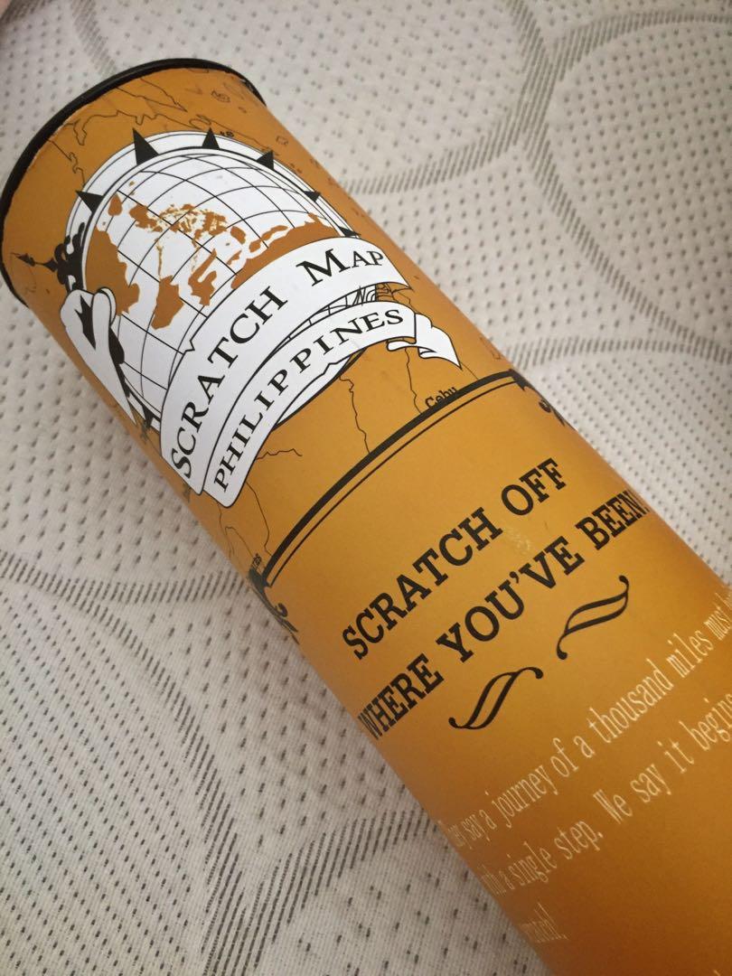 Philippine Scratch Map, Hobbies & Toys, Memorabilia & Collectibles ...