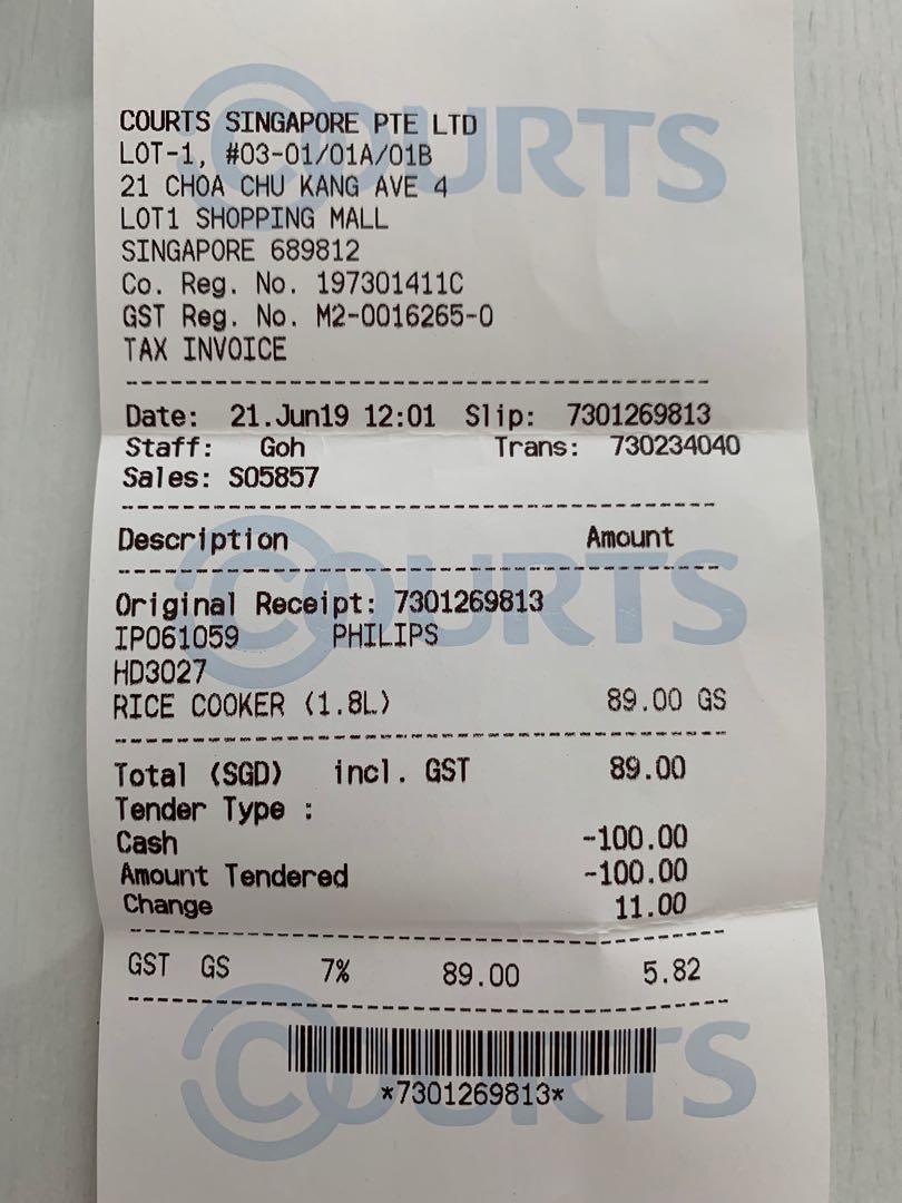 Philips Rice Cooker, TV & Home Appliances, Kitchen Appliances, Cookers ...