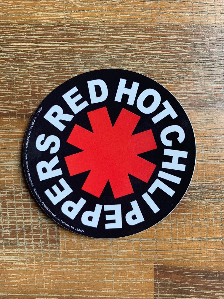Red Hot Chili Peppers Logo Sticker, Mobile Phones & Gadgets, Mobile ...