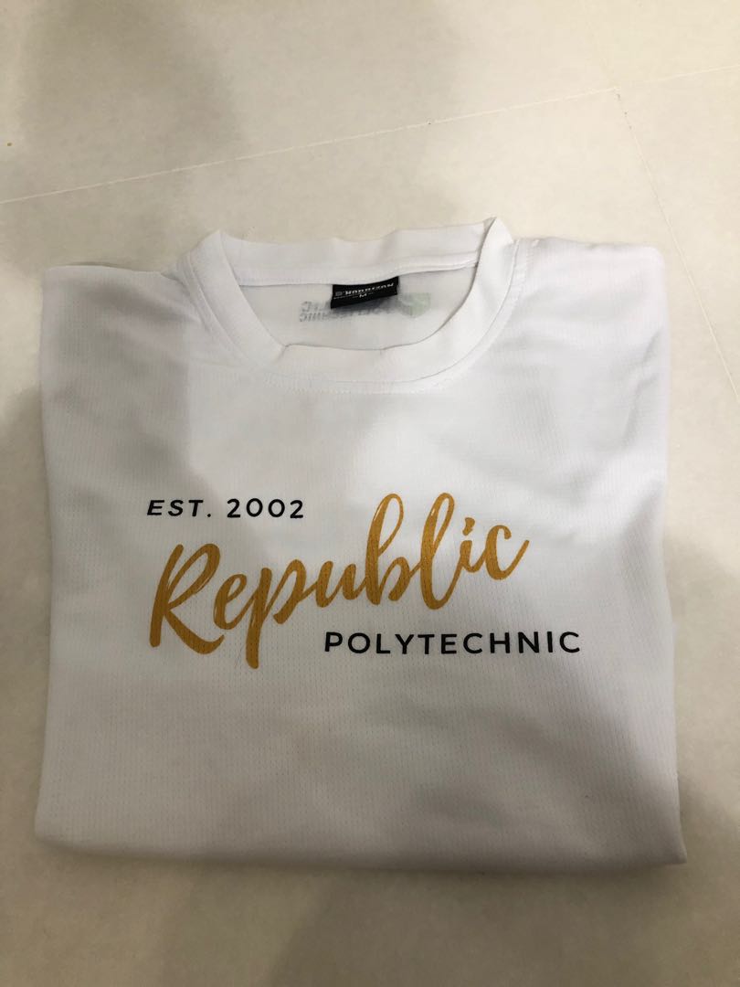 Republic Poly Tee shirt, Men's Fashion, Tops & Sets, Tshirts & Polo ...