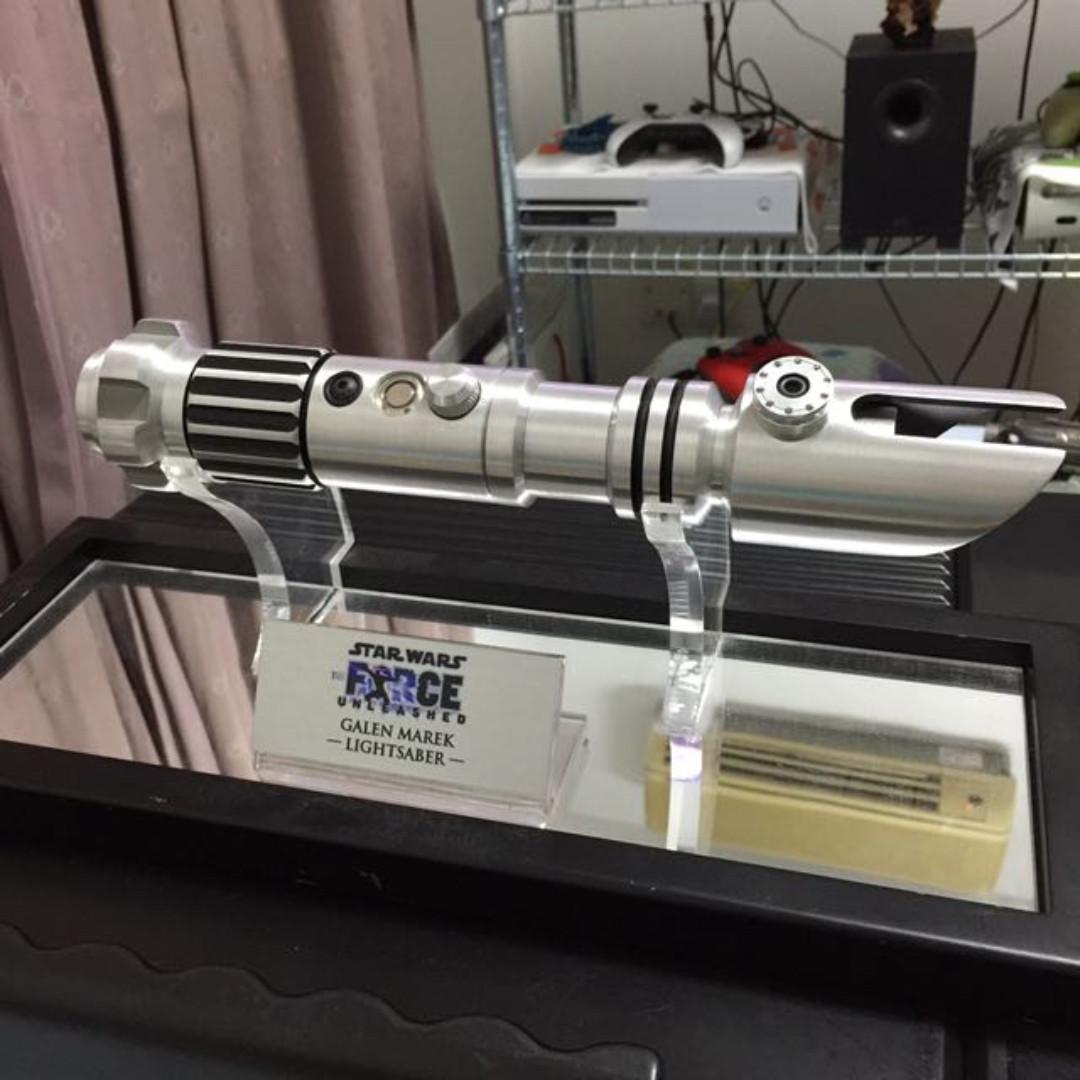 Saberforge One-of-a-kind Custom Lightsaber Legendary Dark Luke Champion ...