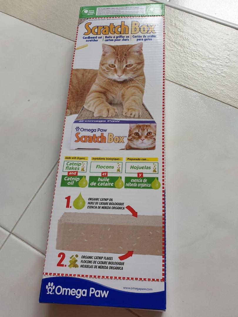 Scratch Box Cardboard, Pet Supplies, Homes & Other Pet Accessories on ...