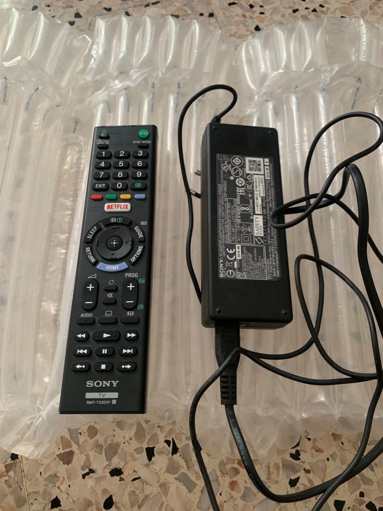 Sony original Remote Control & Adapter, TV & Home Appliances, TV ...