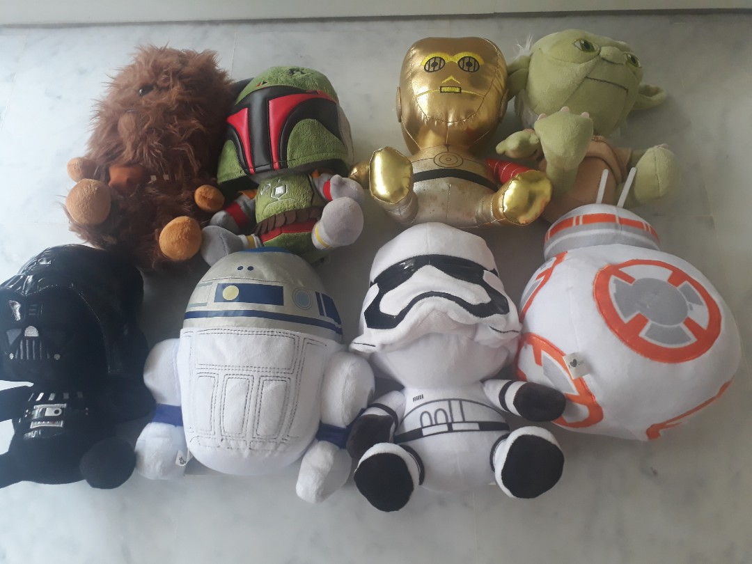 Star Wars Soft Toys (I Love Changi Airport collection), Hobbies & Toys ...