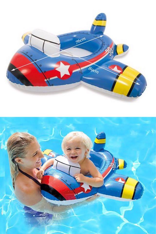 Intex Swimming Seat Float/ Fire truck Float/ Fire Engine Float/ Aeroplane Float, Babies & Kids ...