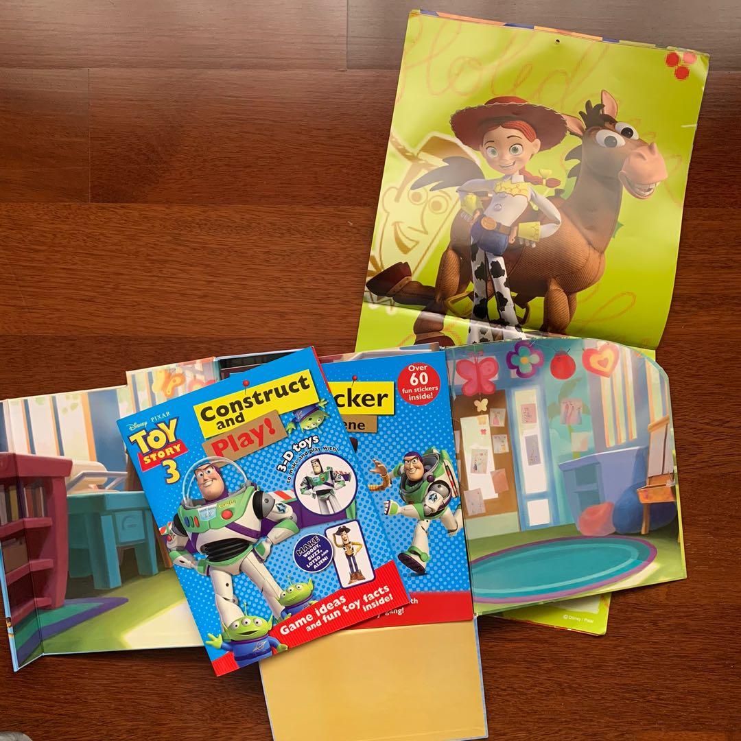 Toy Story storybook and play box & calendar, Hobbies & Toys, Books ...