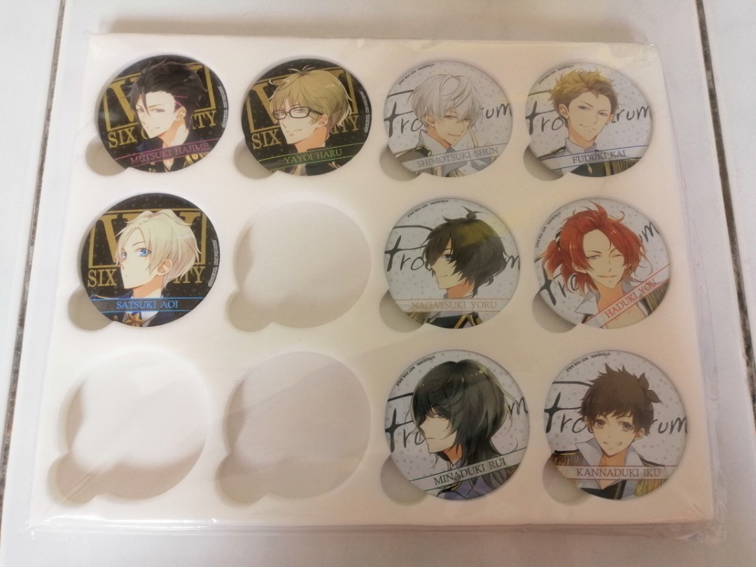 Tsukiuta Anime Badges, Hobbies & Toys, Collectibles & Memorabilia, J ...