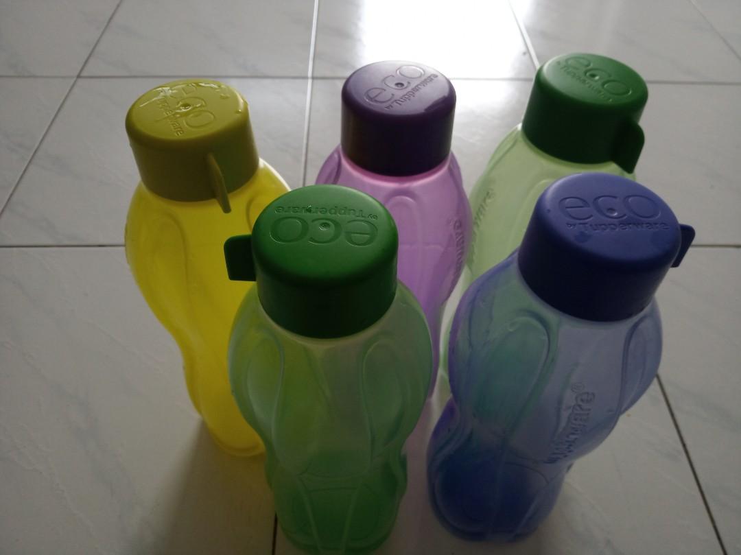 Tupperware bottles 1 liter, Furniture & Home Living, Kitchenware ...